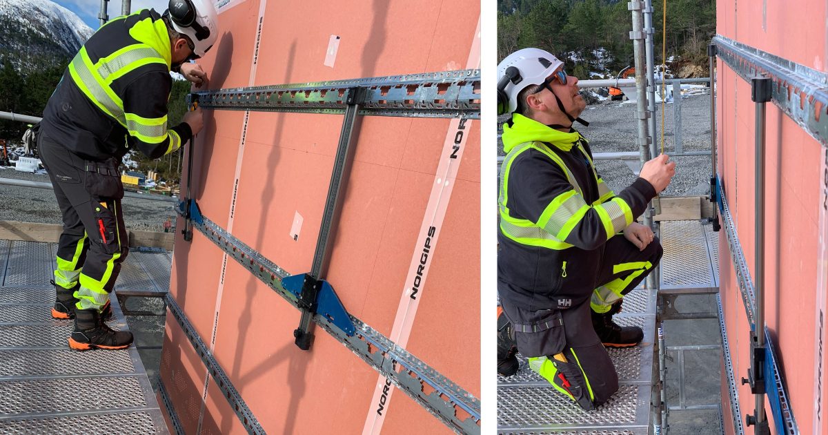 Artikkel - Få fasaden montert på halve… | Building Solutions | Spilka